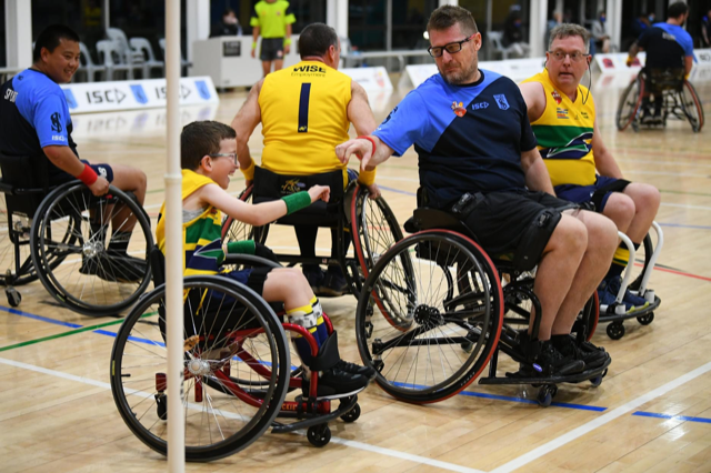 Almanac (Wheelchair) Footy: SANFL Wheelchair Footy an Overwhelming Success