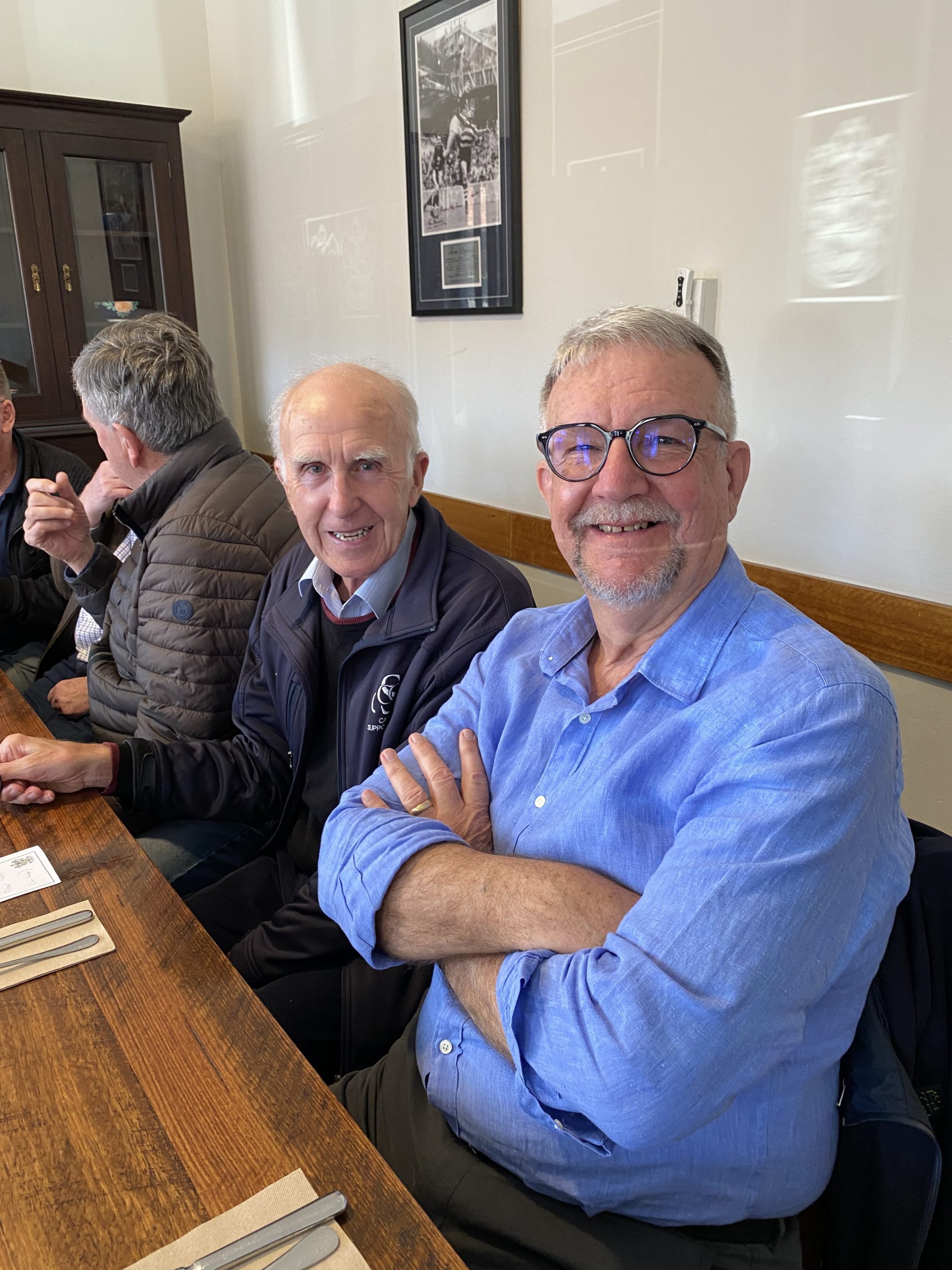 Almanac Lunches: Neil Balme and Anson Cameron