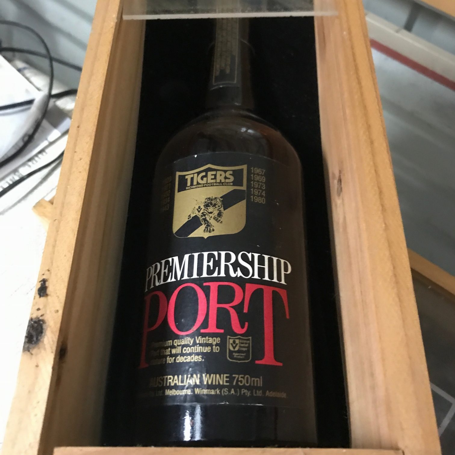 1980 Premiership Port – Harry Tinson